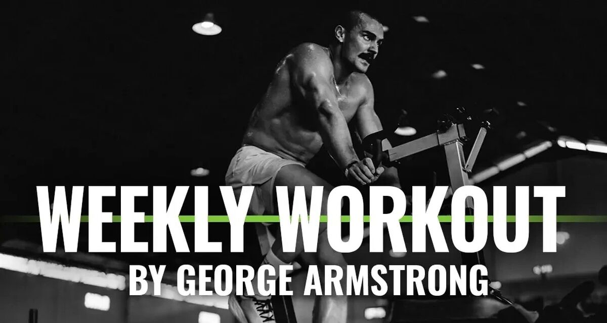 George Armstrong Weekly Workout 5th January 2025